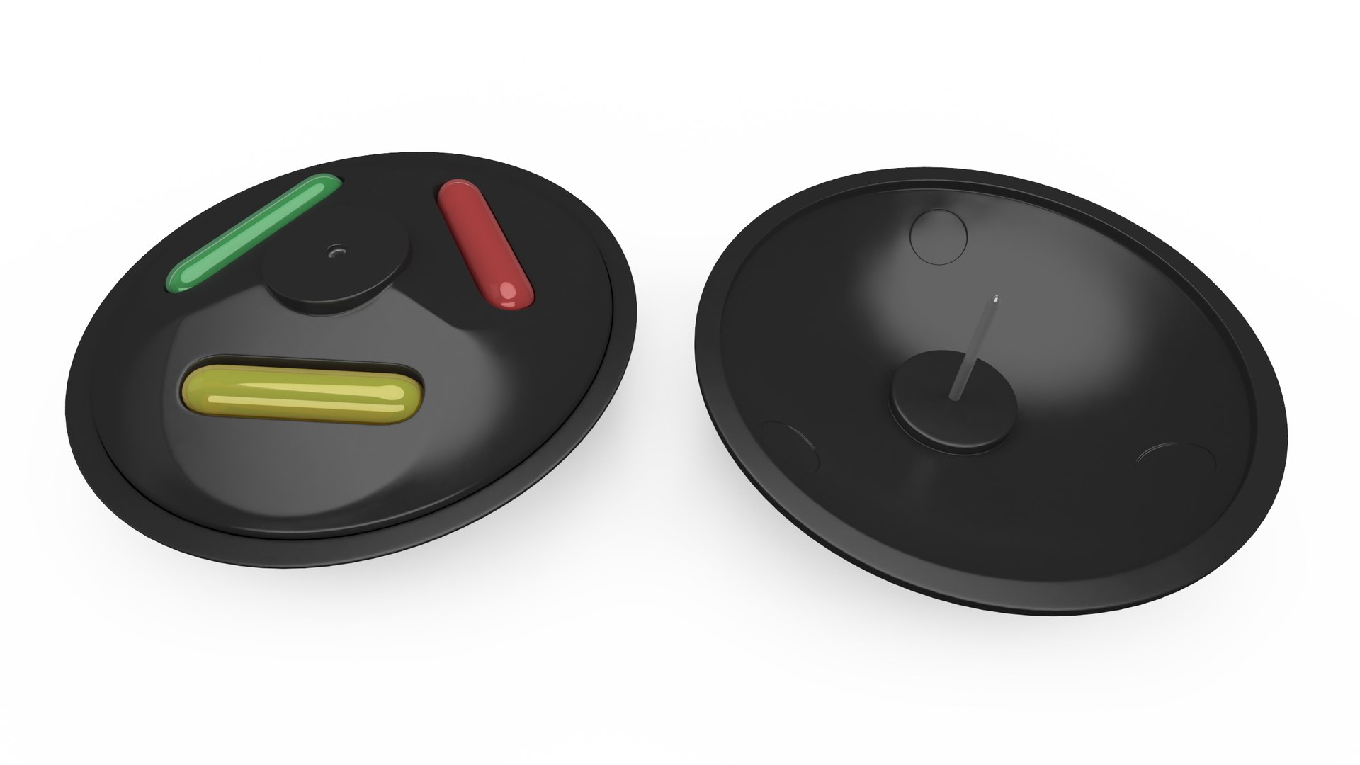 Anti-theft Ink Tag Black 3D Model - TurboSquid 1996837