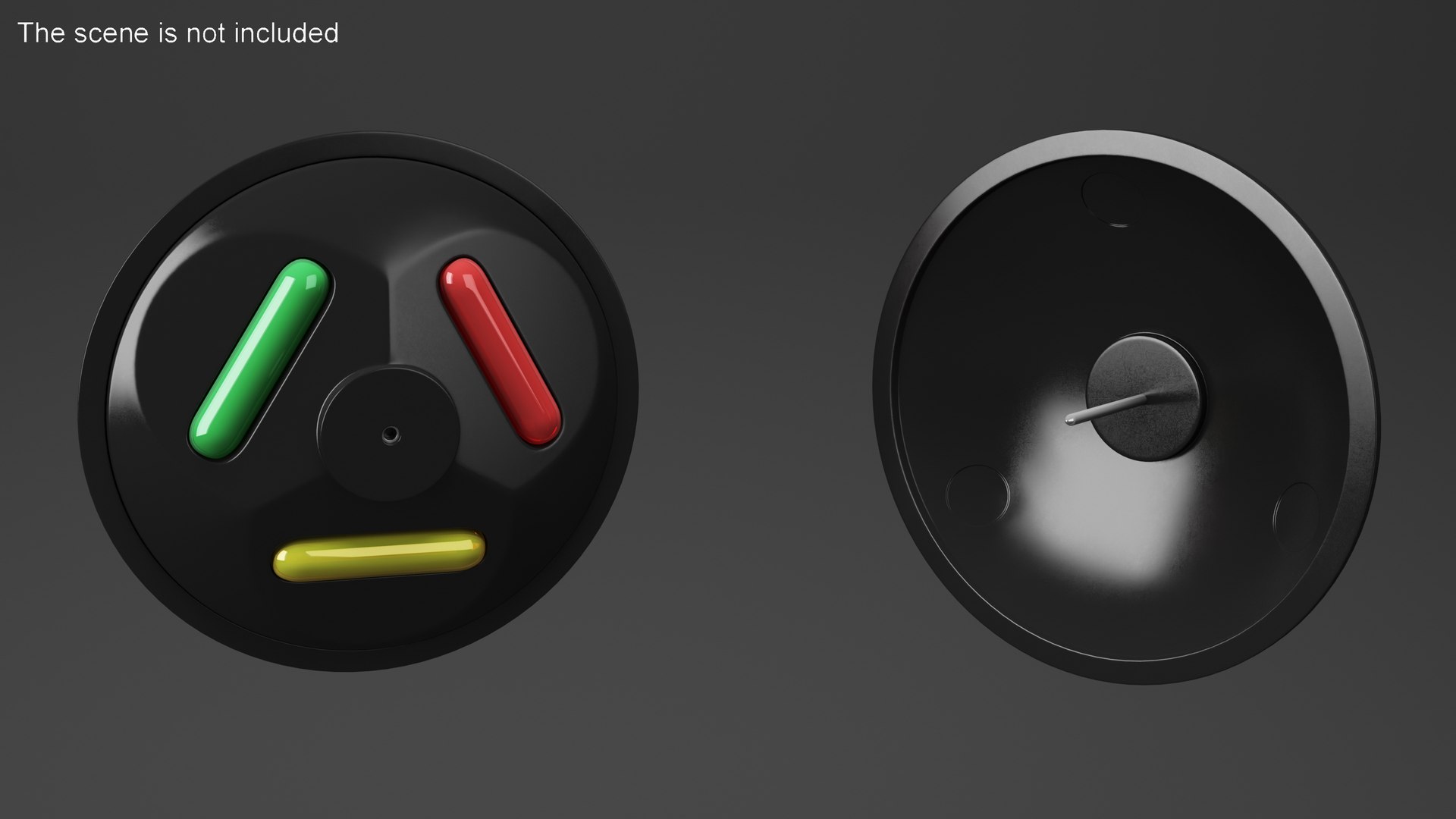 Anti-theft Ink Tag Black 3D Model - TurboSquid 1996837