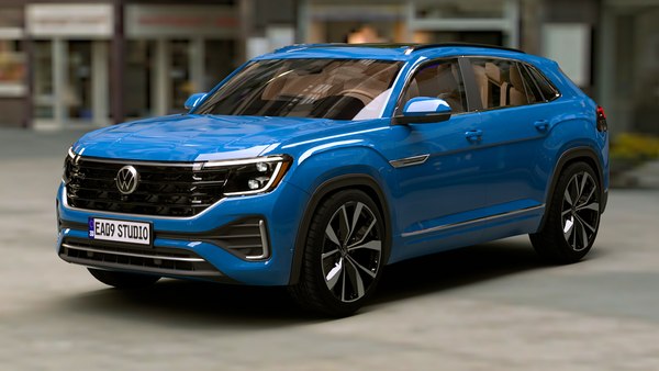 modelo 3d Volkswagen Atlas Cross Sport 2025 - TurboSquid 2349673