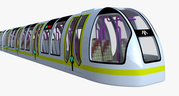 3D model london trains metro - TurboSquid 1507588