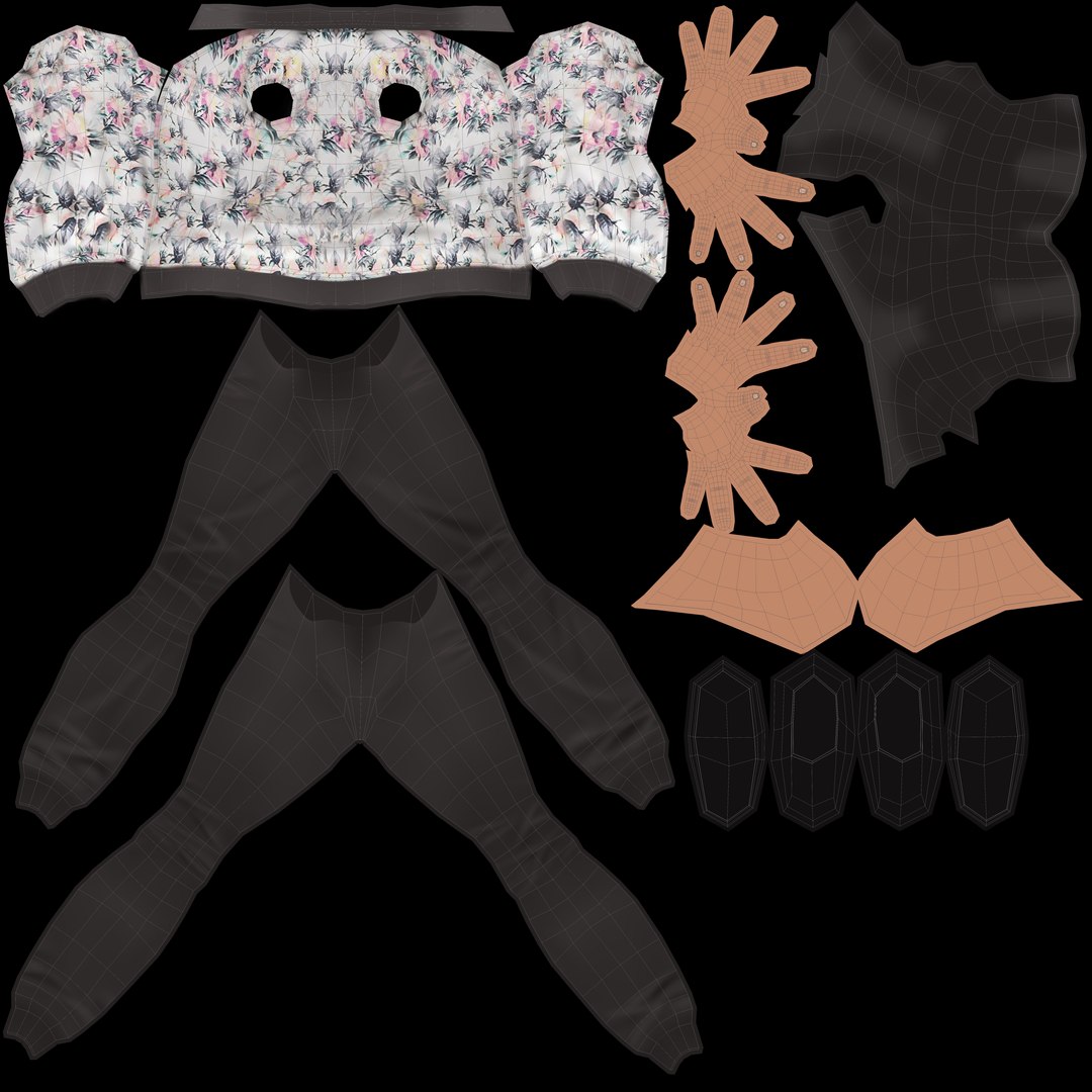 Female characte 3D model - TurboSquid 1534696