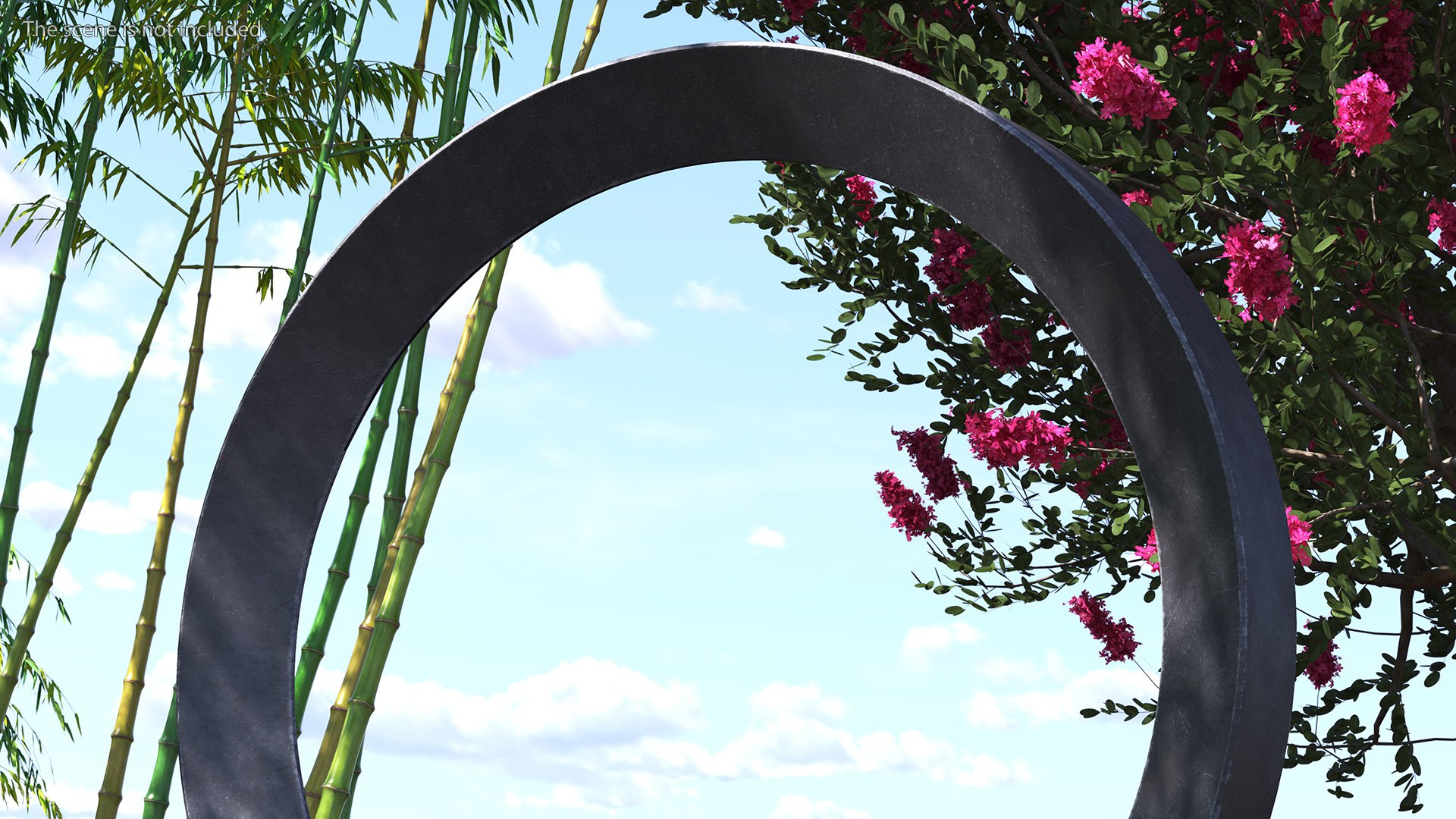 3D Circle Garden Fountain No Water model - TurboSquid 2101970