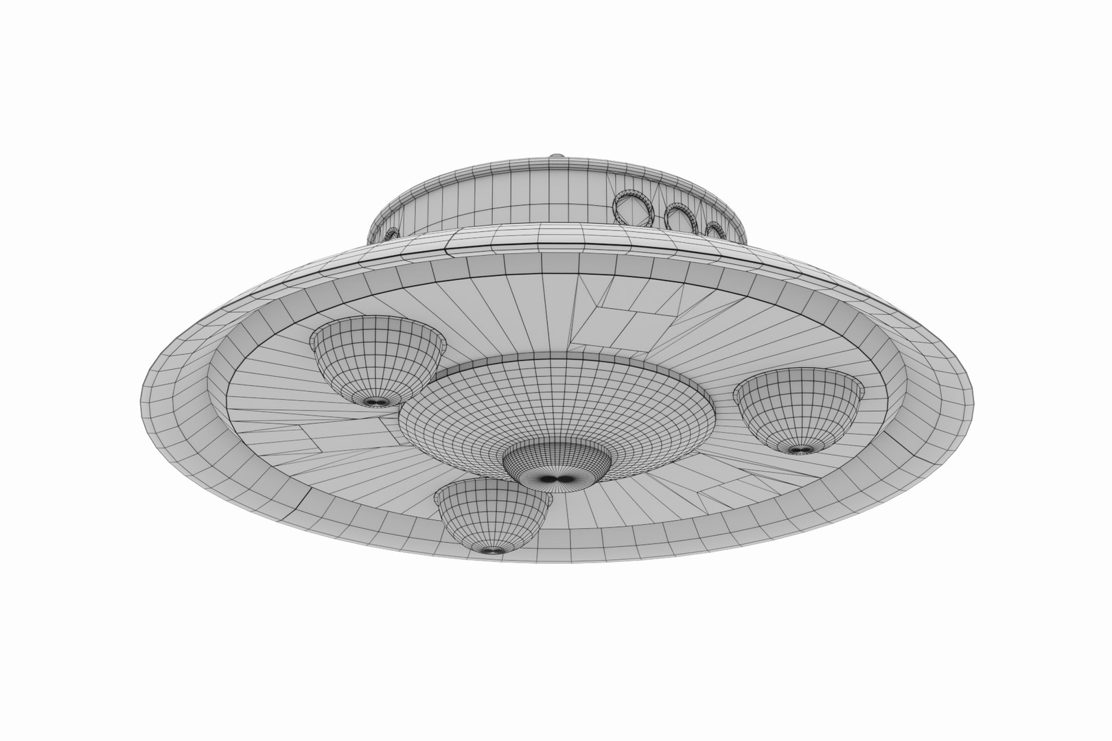 3D Flying Saucer - TurboSquid 2153975