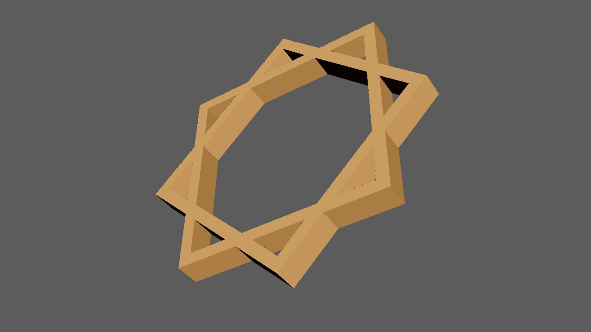8 Sided Star 3D Model - TurboSquid 2142264