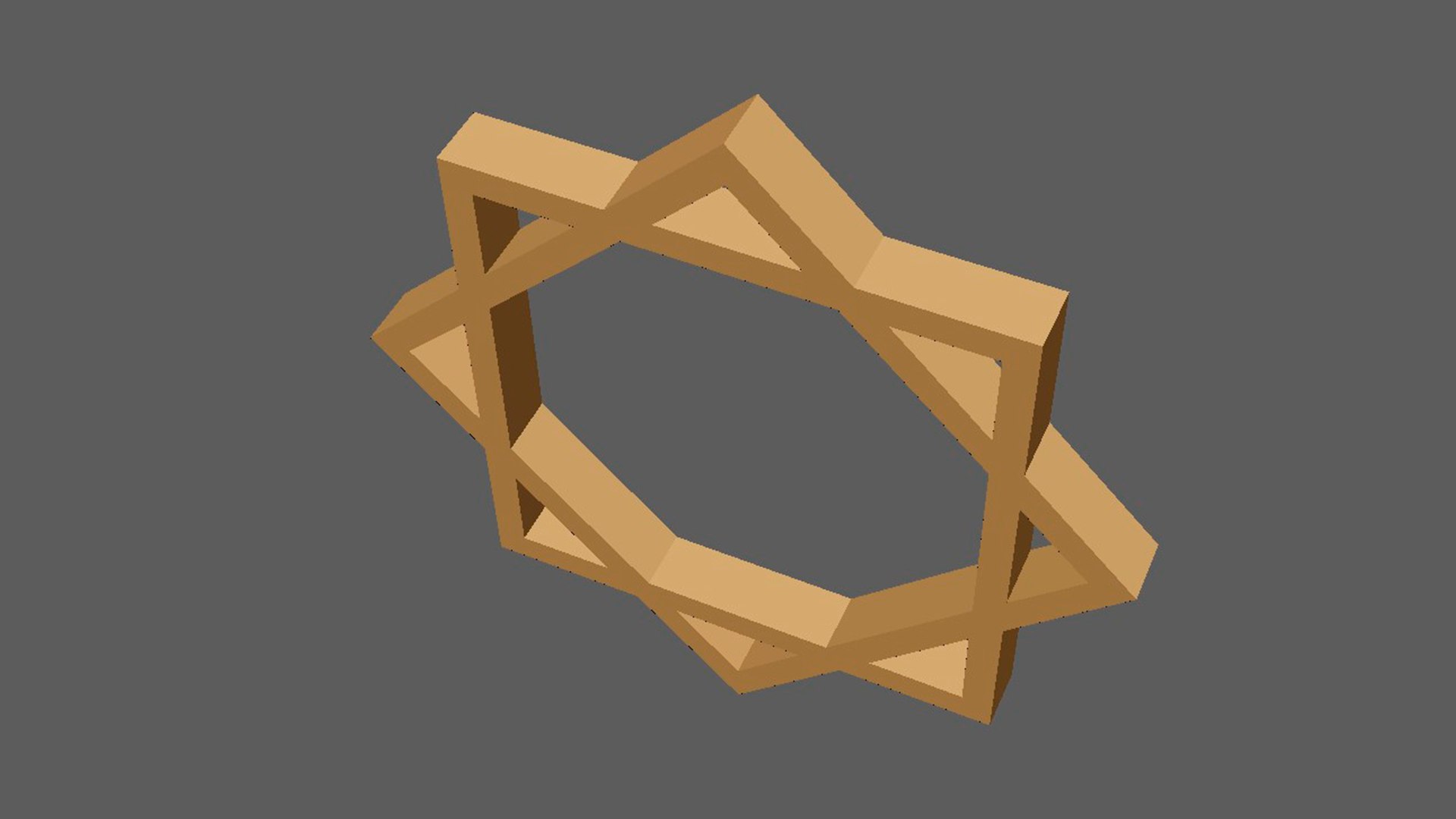 8 Sided Star 3D Model - TurboSquid 2142264