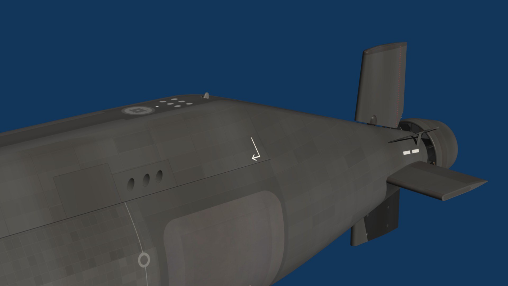 3D Astute-class Submarine Model - TurboSquid 1980160