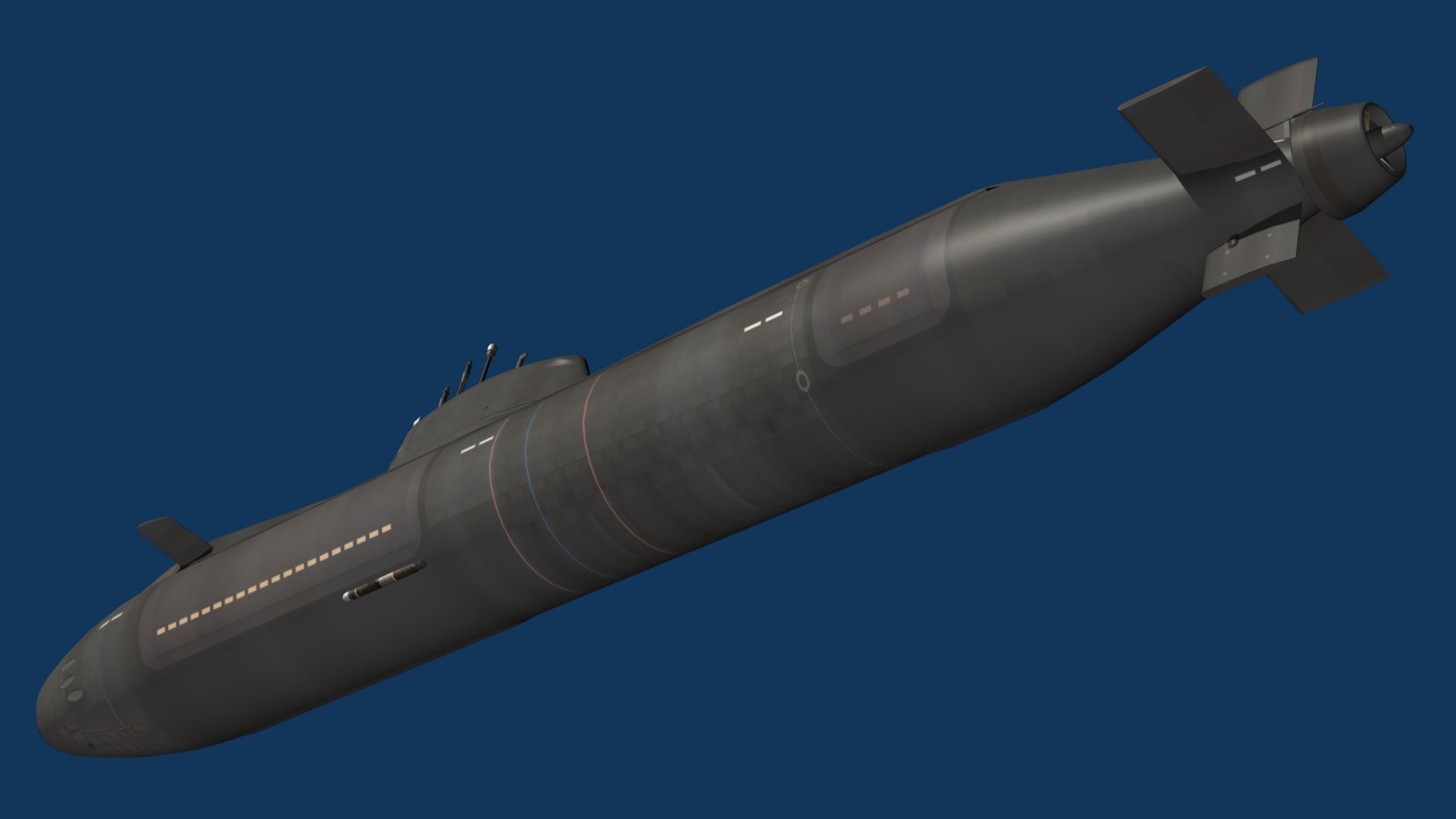 3D Astute-class Submarine Model - TurboSquid 1980160
