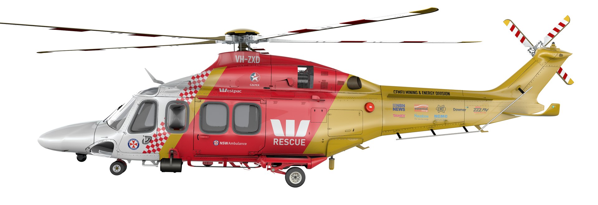 AW139 WESTPAC Rescue L2154 3D - TurboSquid 2251877