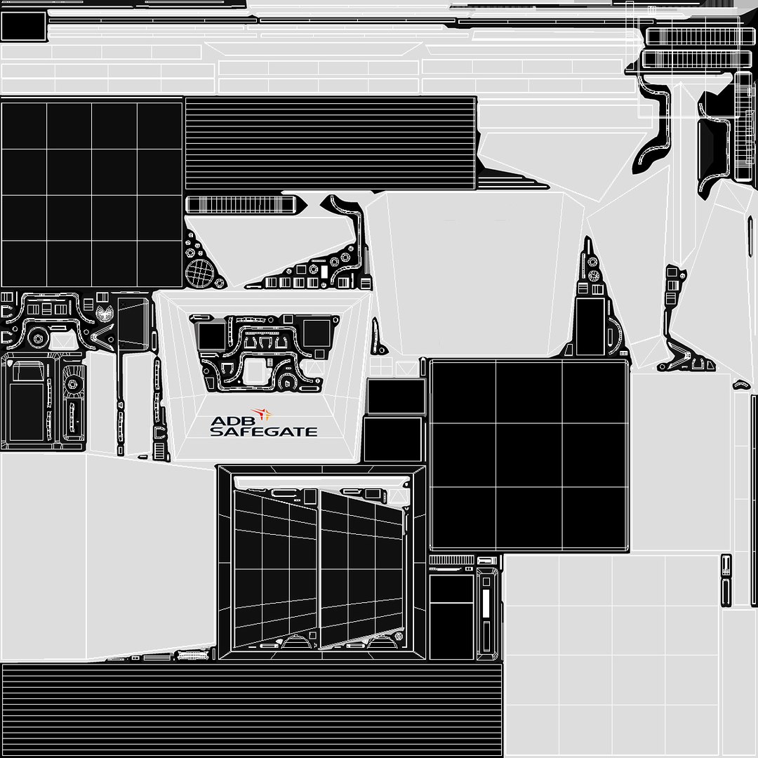 Airport Visual Docking Guidance System 3D - TurboSquid 2059875