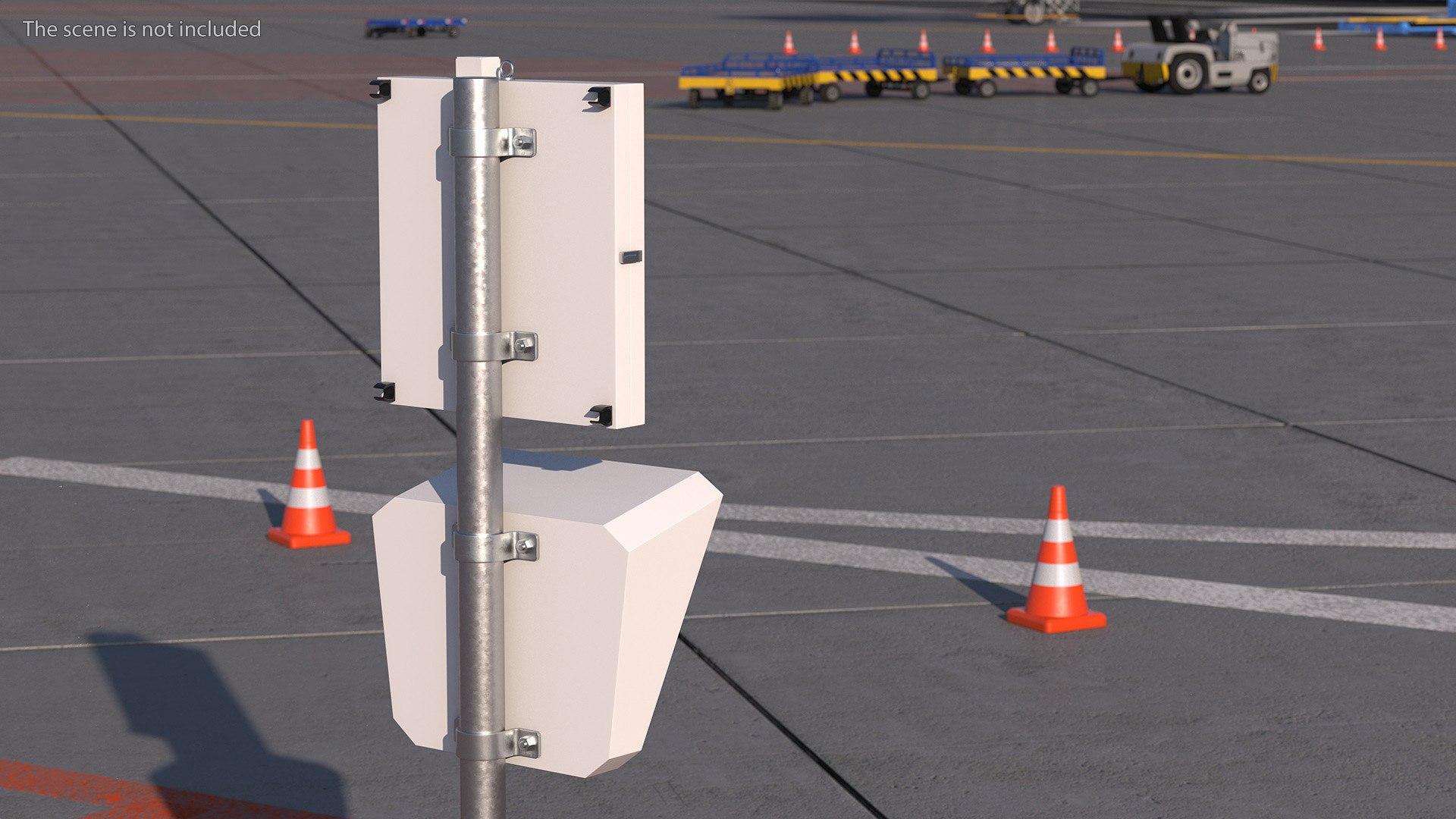 Airport Visual Docking Guidance System 3D - TurboSquid 2059875