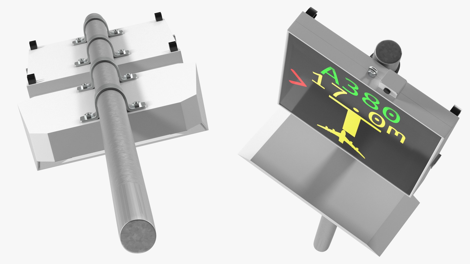 Airport Visual Docking Guidance System 3D - TurboSquid 2059875
