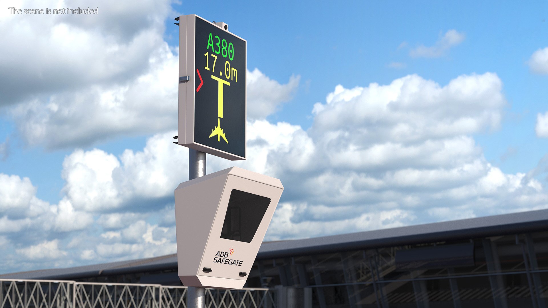 Airport Visual Docking Guidance System 3D - TurboSquid 2059875