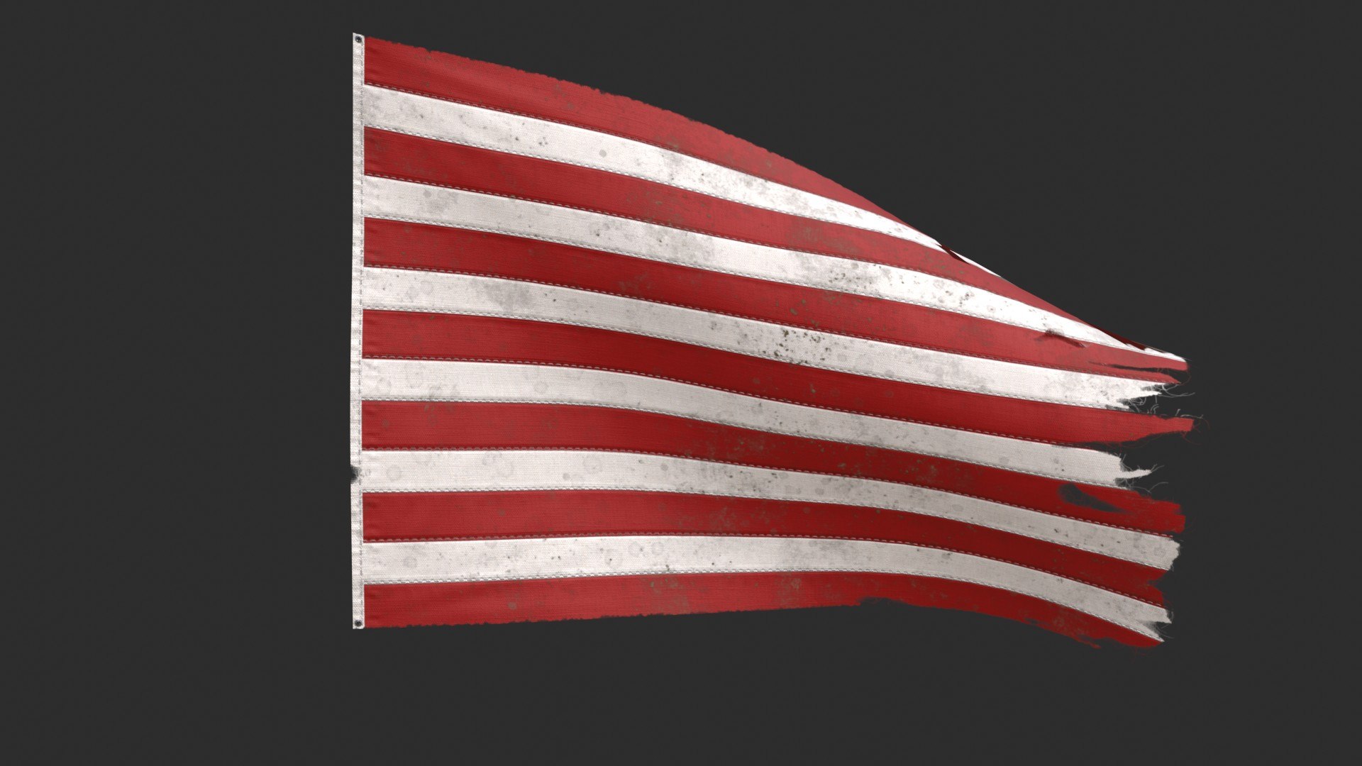 Free American Flag 3D - TurboSquid 1483095