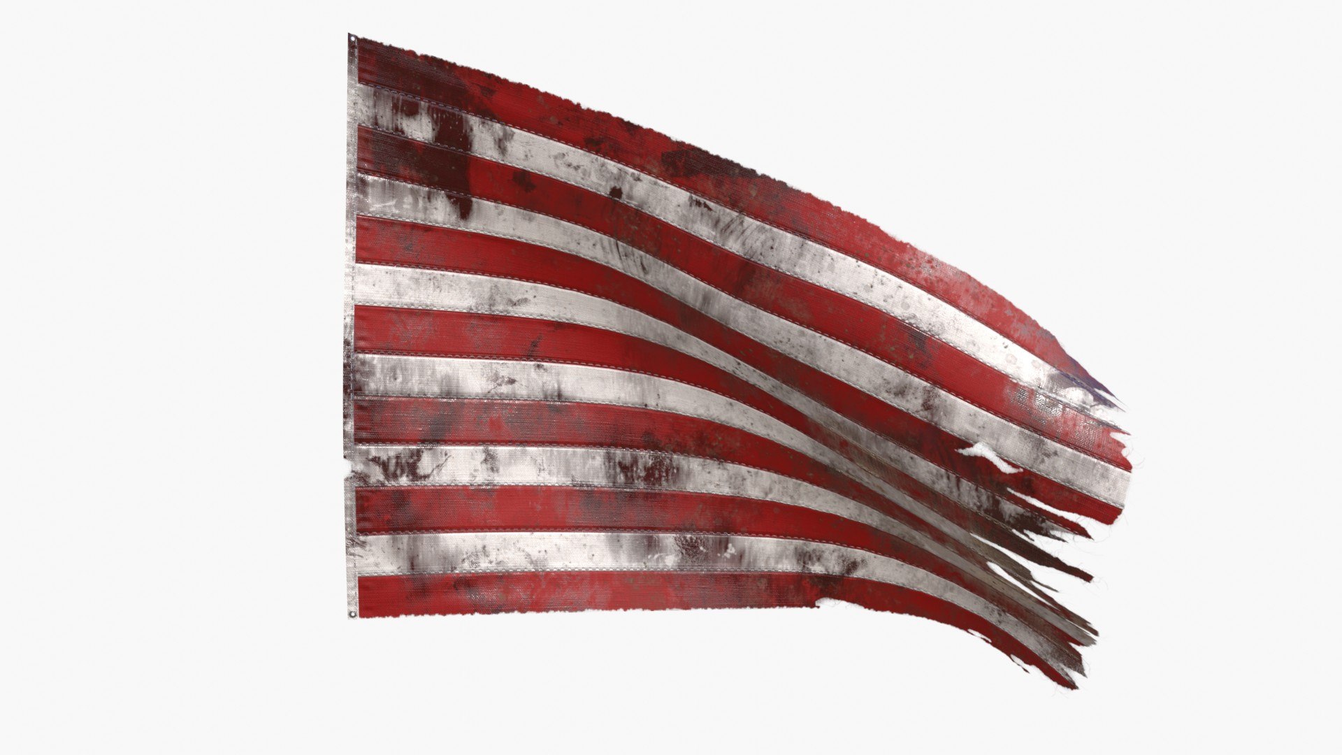 Free American Flag 3D - TurboSquid 1483095