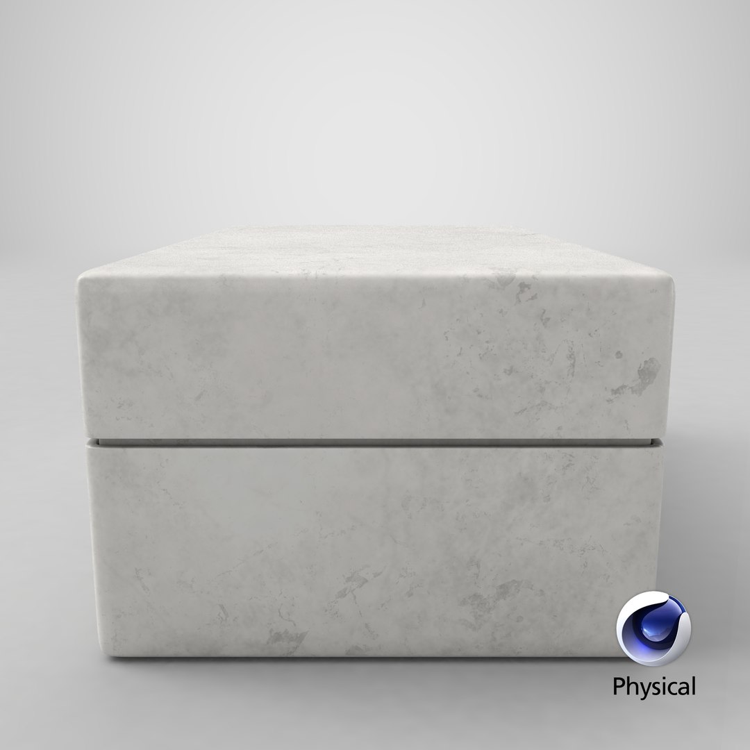 End Table Decor Box 3D Model - TurboSquid 1282465