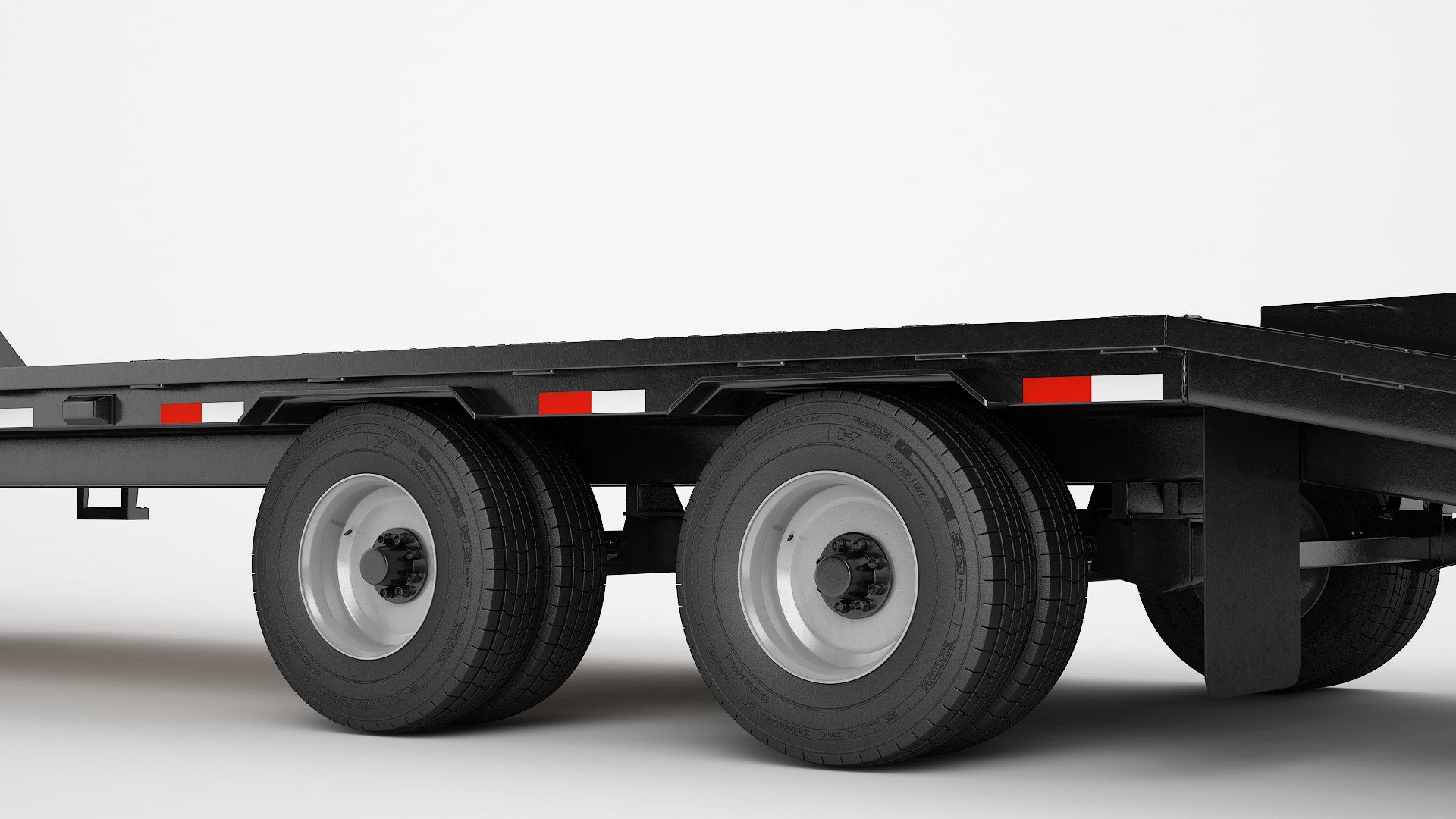 3D model Dodge Ram 3500 HD 2021 Gooseneck Trailer 03 - TurboSquid 2102679