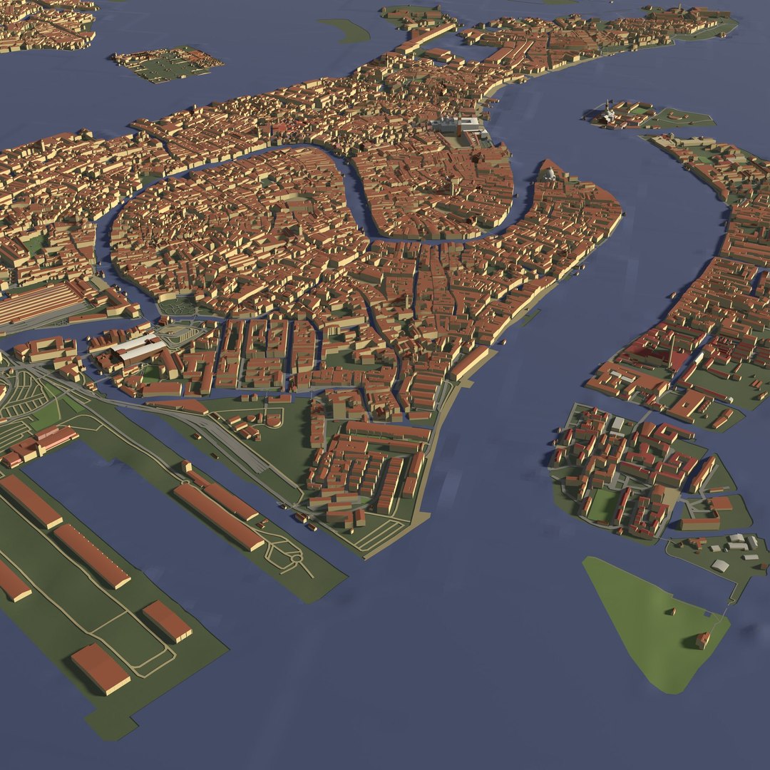 3D Model Venice Italy - City And Urban - TurboSquid 2212939