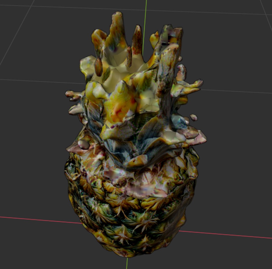 3D Model Pineapple Ananas Comosus - TurboSquid 2138187