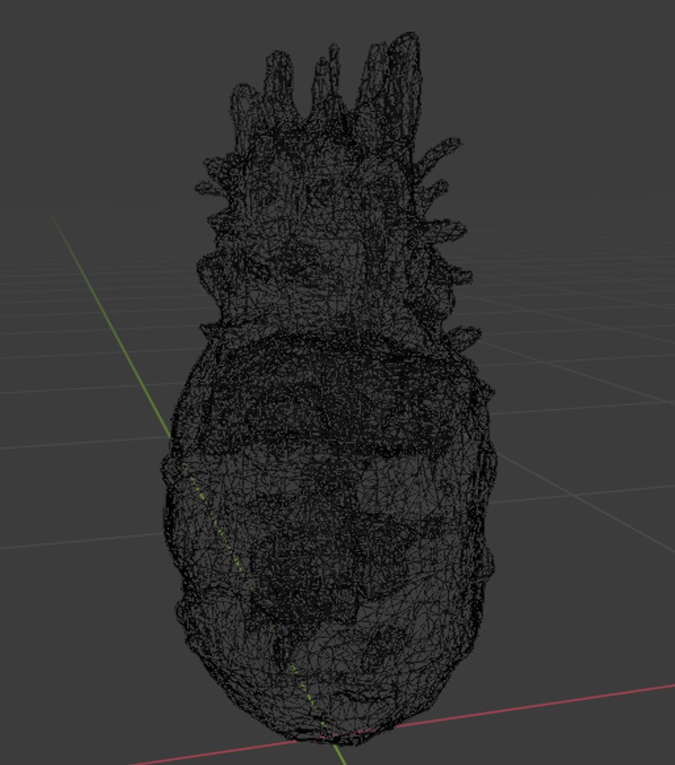 3D Model Pineapple Ananas Comosus - TurboSquid 2138187