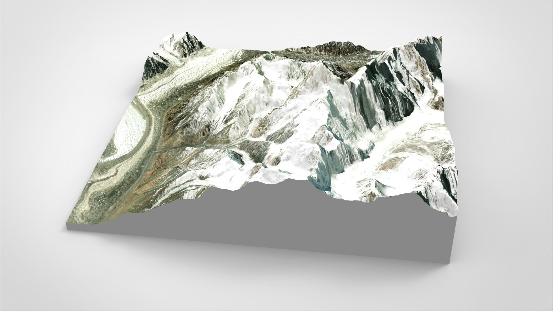 Mountain Landscape Crown Peak China 3D Model - TurboSquid 2352954