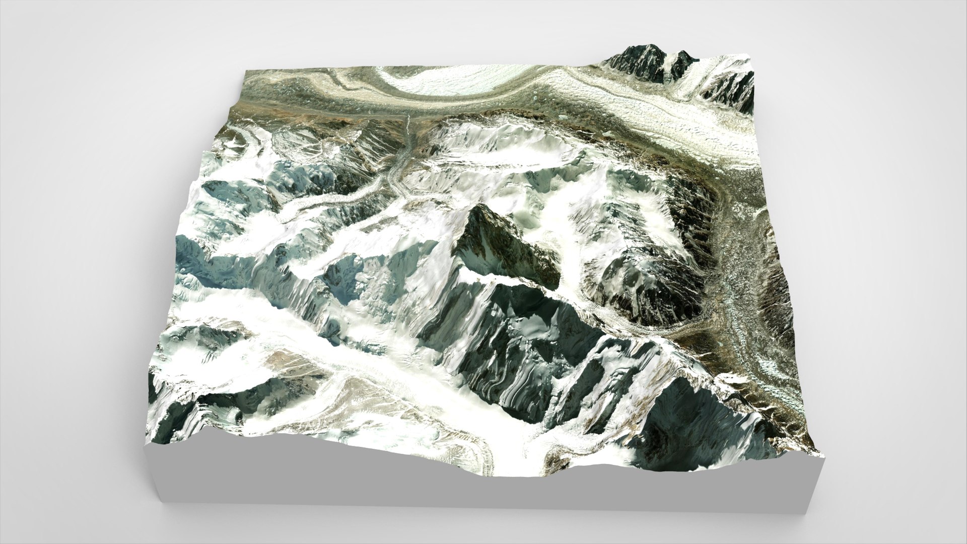 Mountain Landscape Crown Peak China 3D Model - TurboSquid 2352954