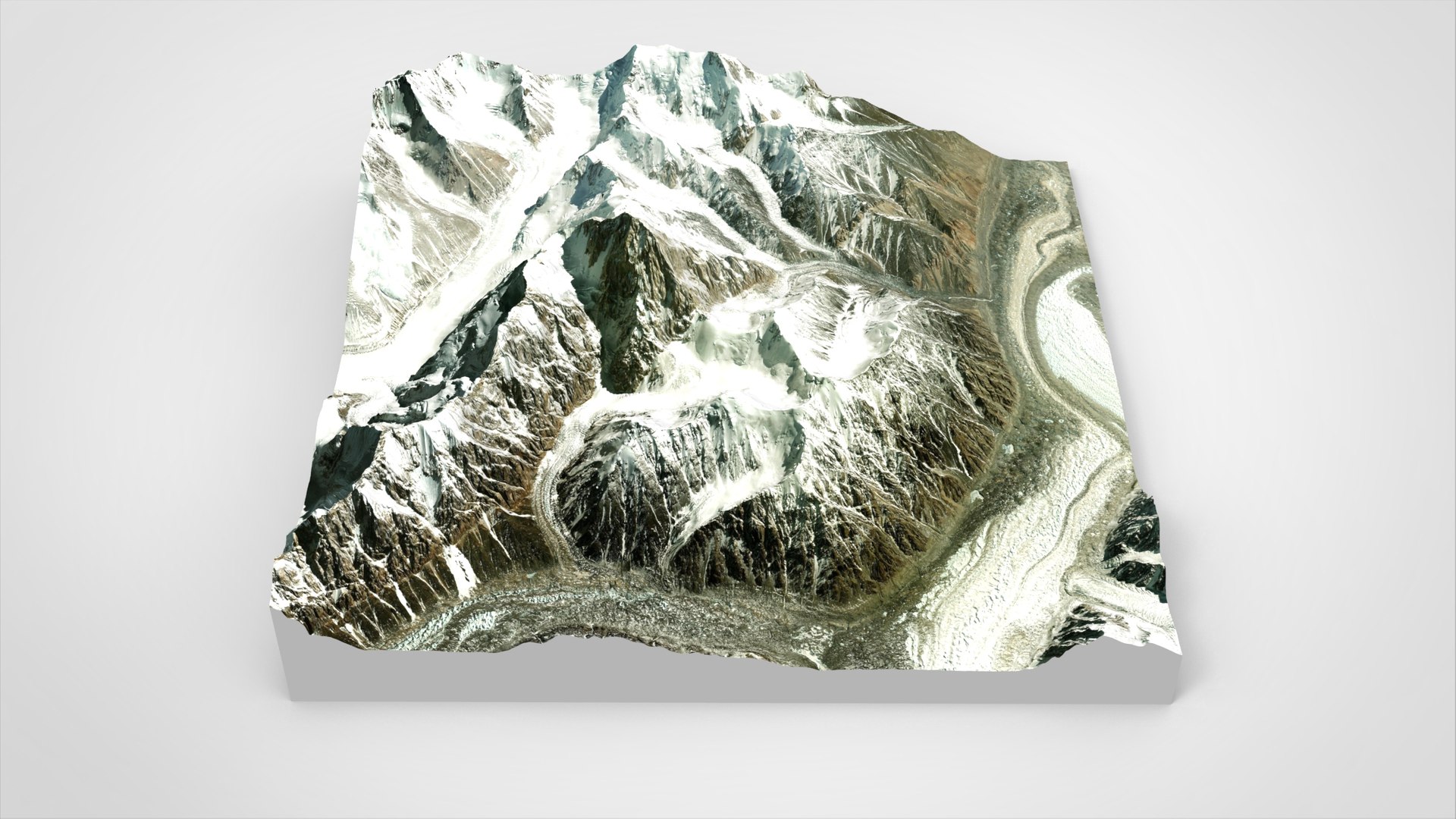 Mountain Landscape Crown Peak China 3D Model - TurboSquid 2352954