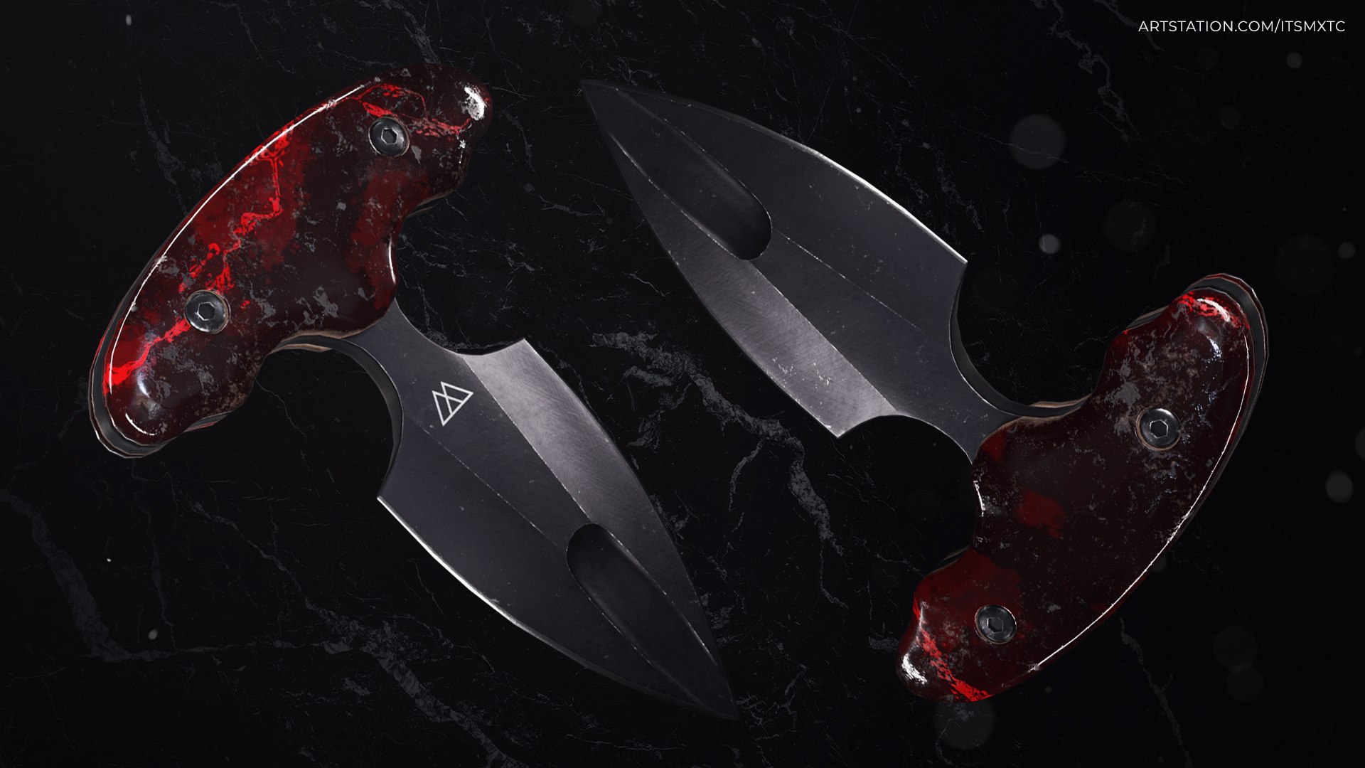 3D Model Push Dagger - TurboSquid 1777023