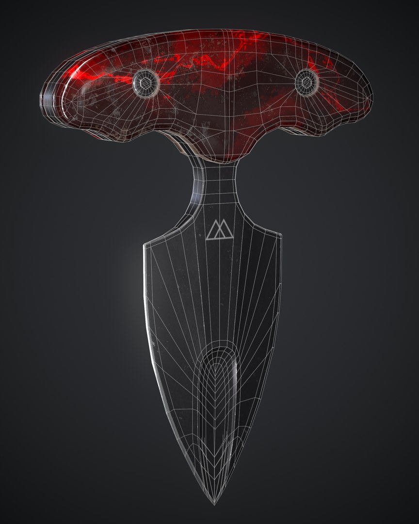 3D Model Push Dagger - TurboSquid 1777023