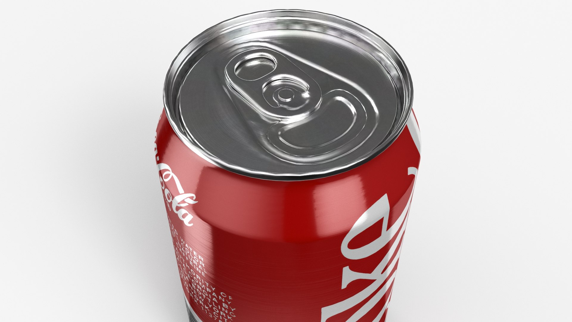 3D Beverage Can 330 Ml Coca Cola Coke Model - TurboSquid 1960527