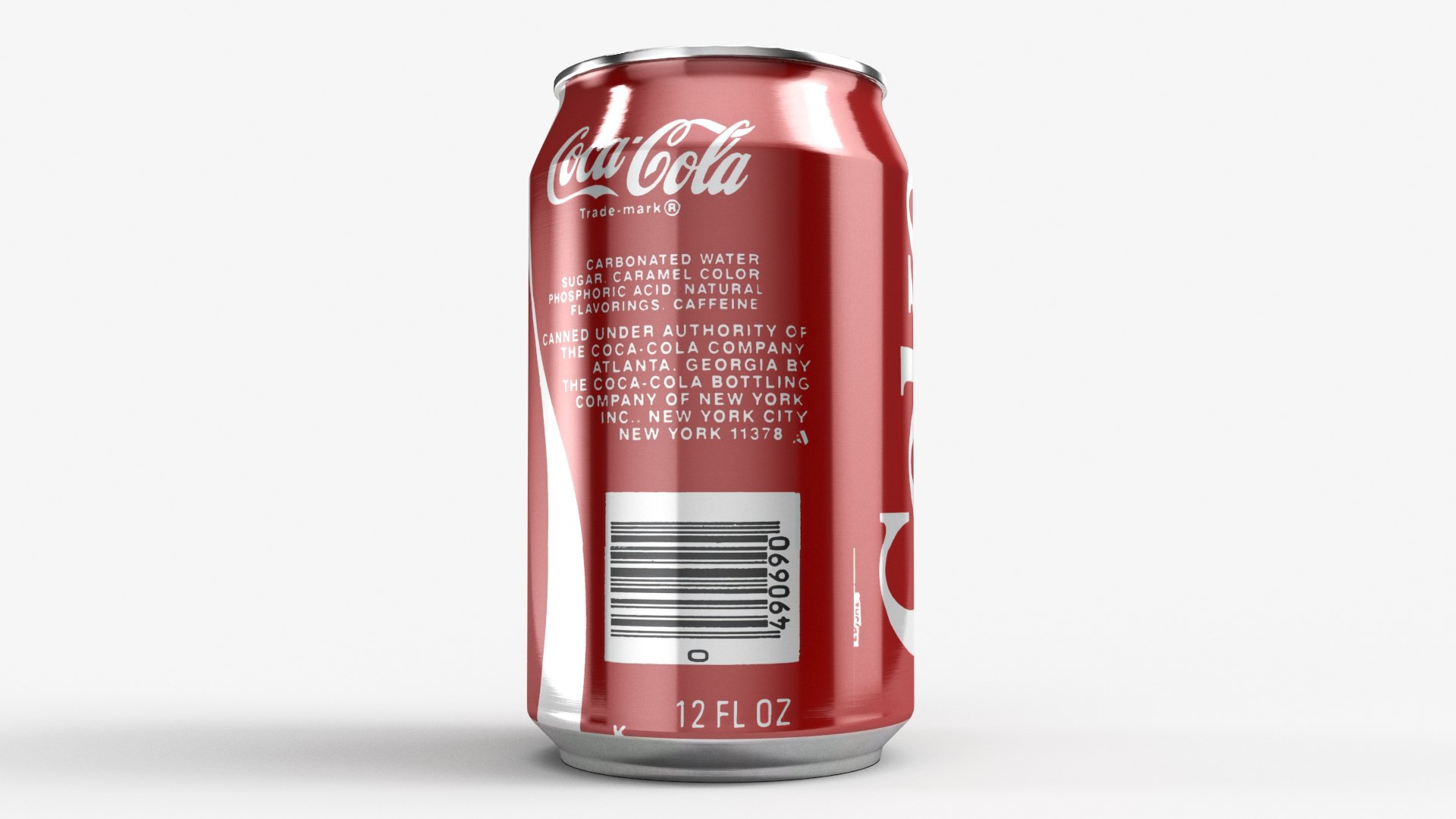 3D Beverage Can 330 Ml Coca Cola Coke Model - TurboSquid 1960527