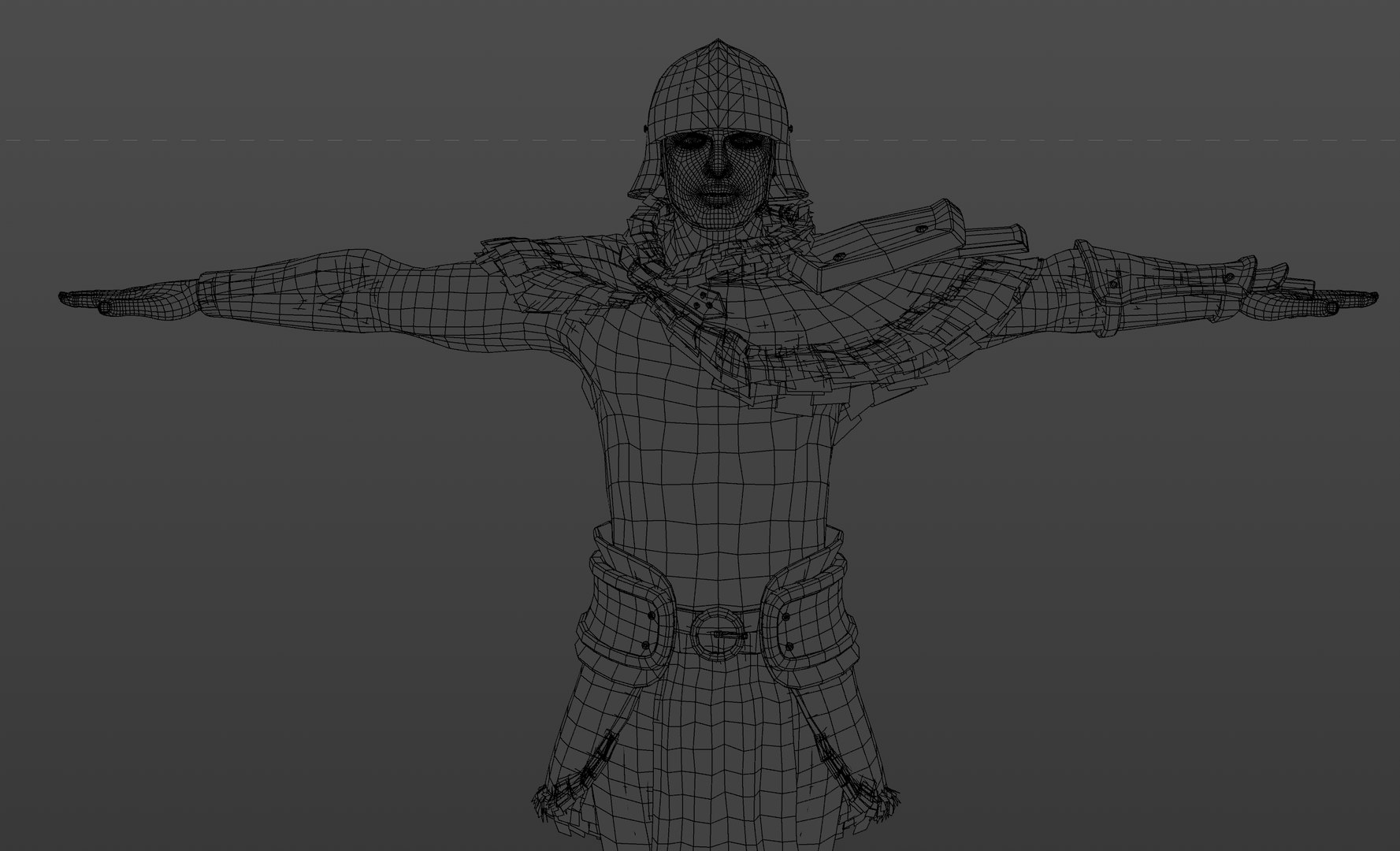 3D Realistic Warrior With Facial Expressions - TurboSquid 1791790