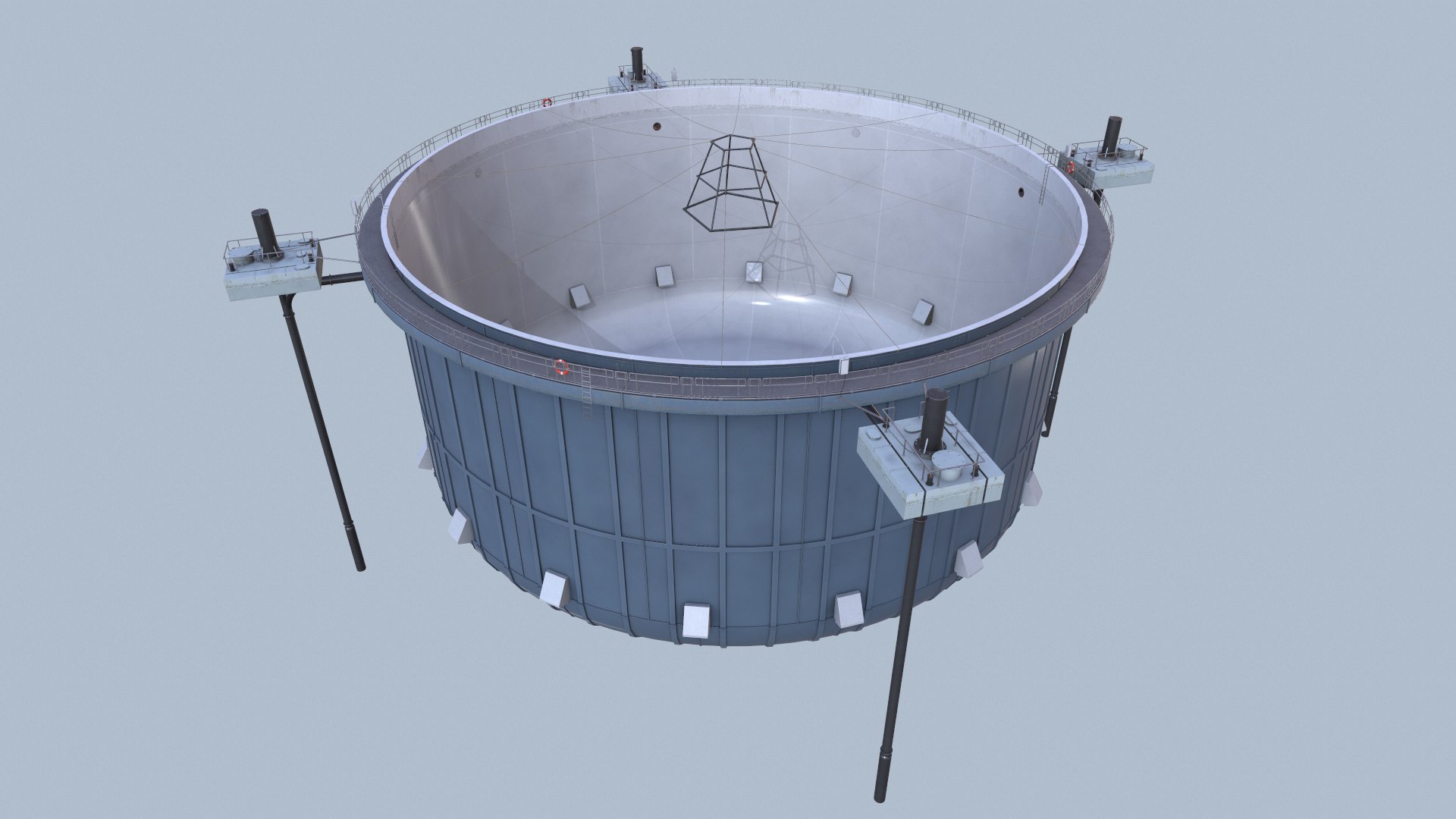 Fish Farm 3D Model - TurboSquid 2244841