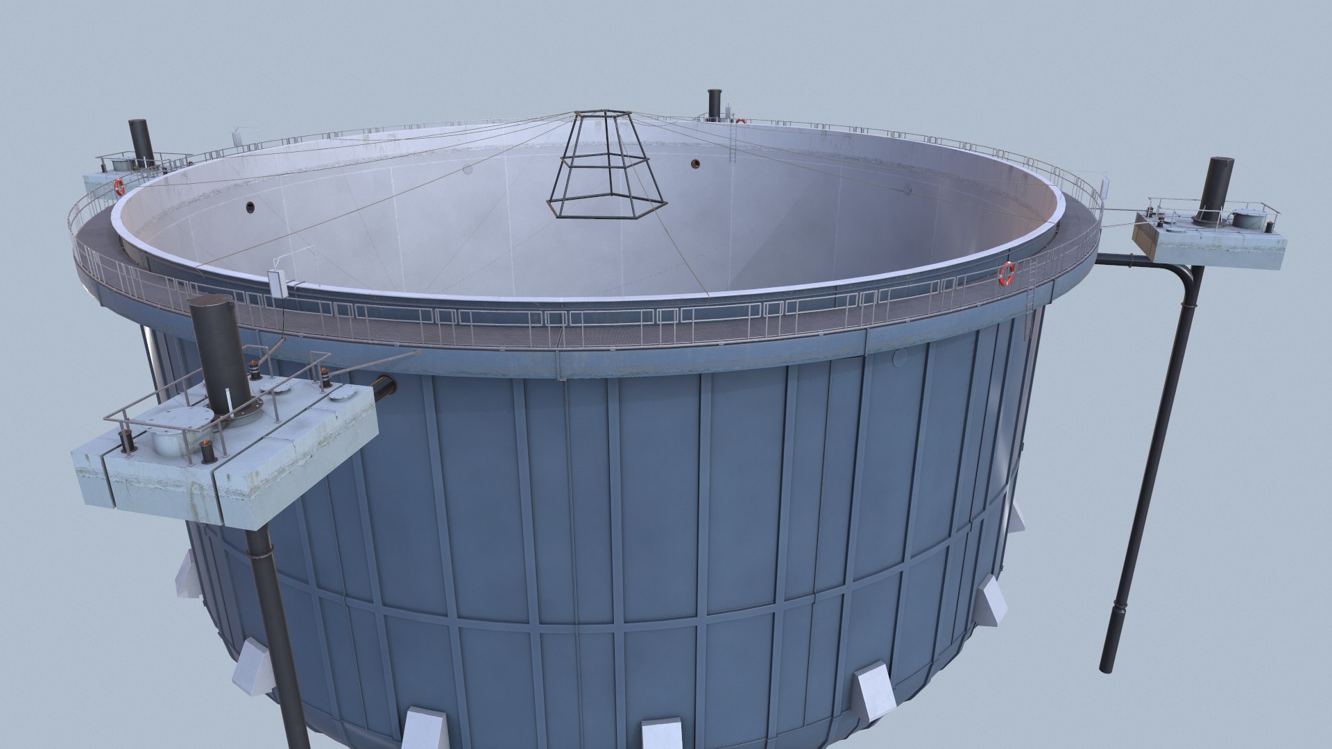 Fish Farm 3D Model - TurboSquid 2244841