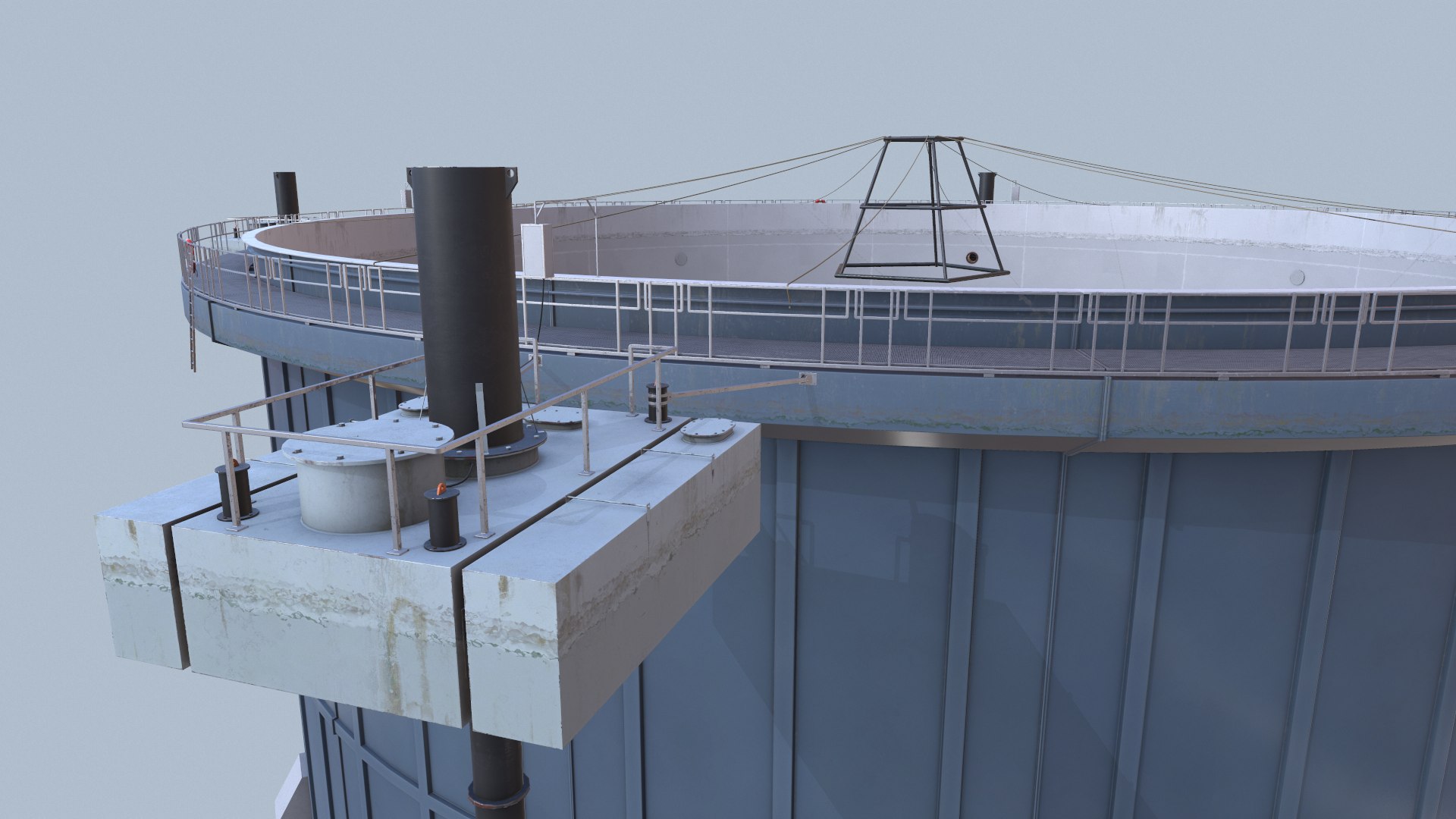 Fish Farm 3D Model - TurboSquid 2244841