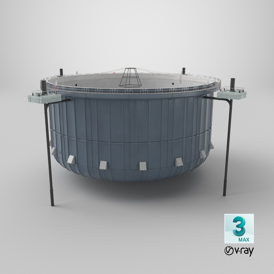 Fish Farm 3D Model - TurboSquid 2244841