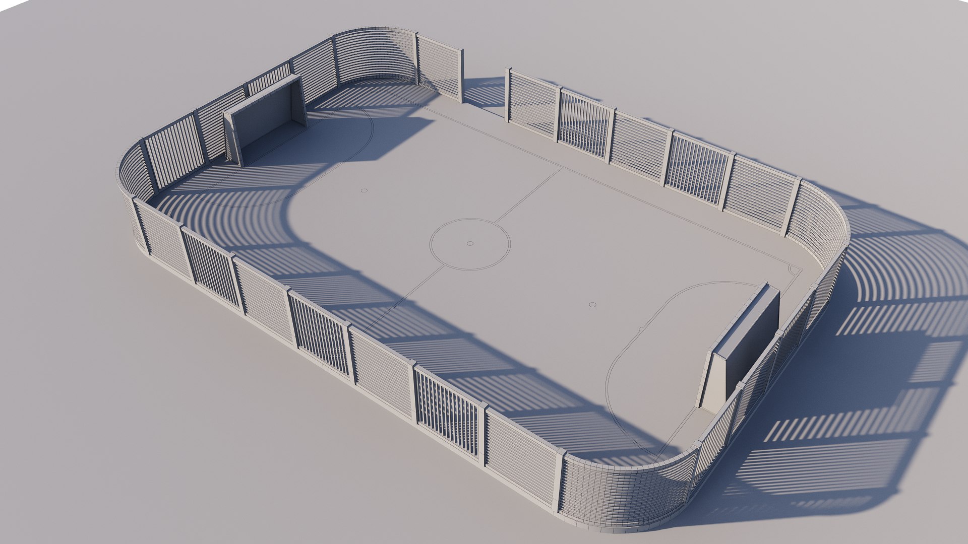 Mini Football Playground 3D model - TurboSquid 2086269