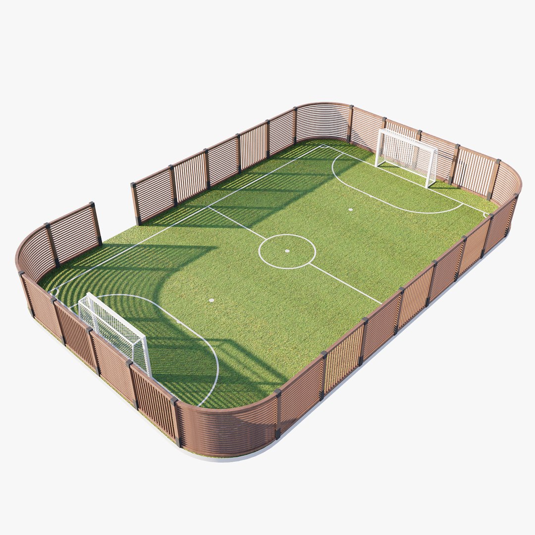Mini Football Playground 3D model - TurboSquid 2086269