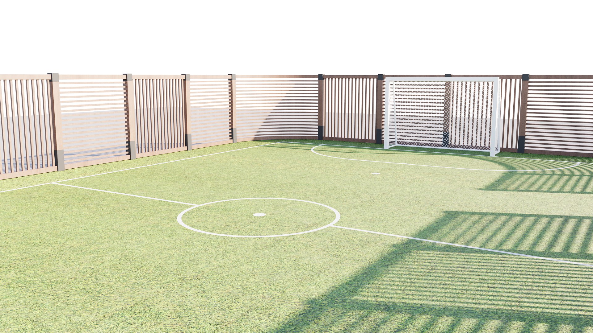 Mini Football Playground 3D model - TurboSquid 2086269