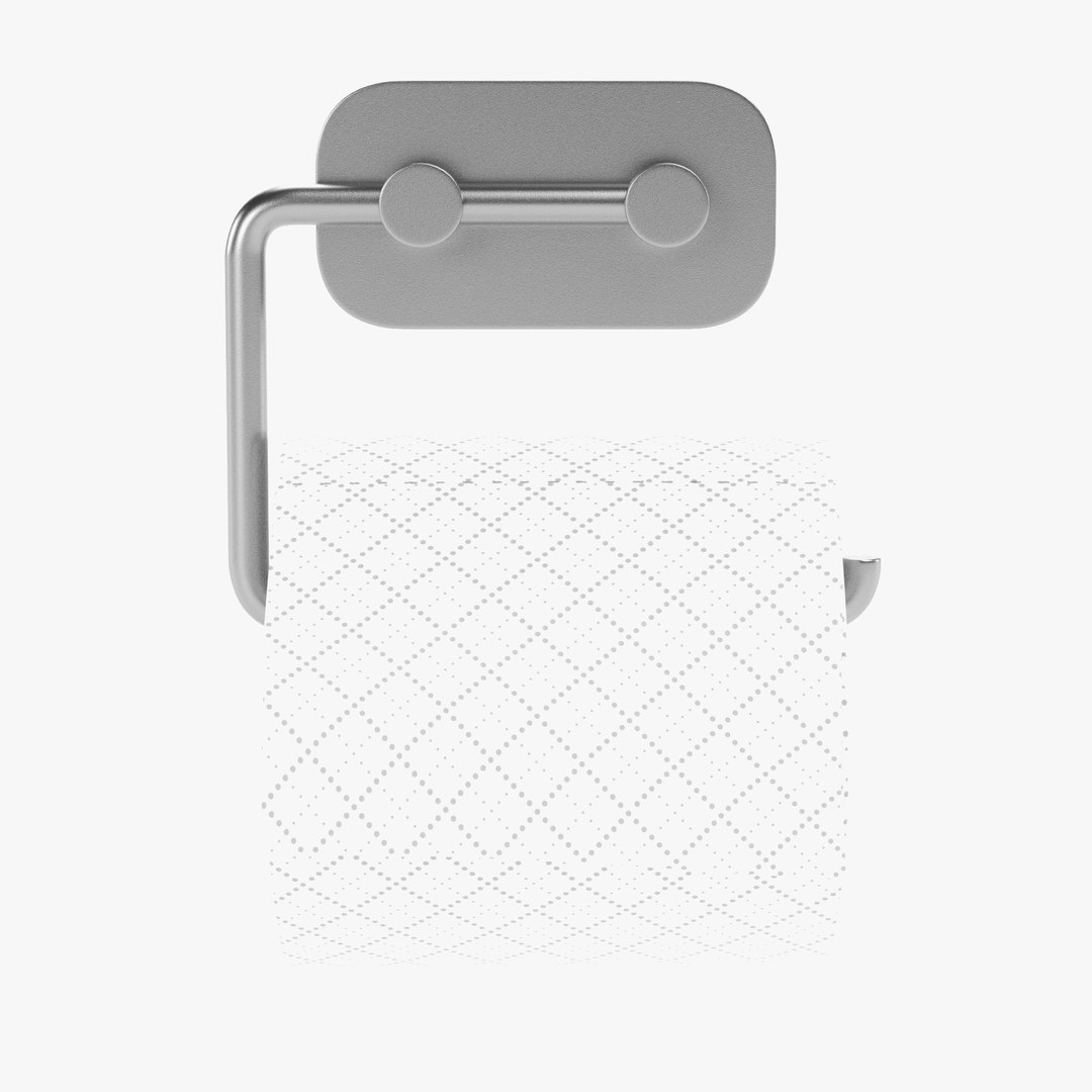 Toilet paper holder 3D - TurboSquid 1546904