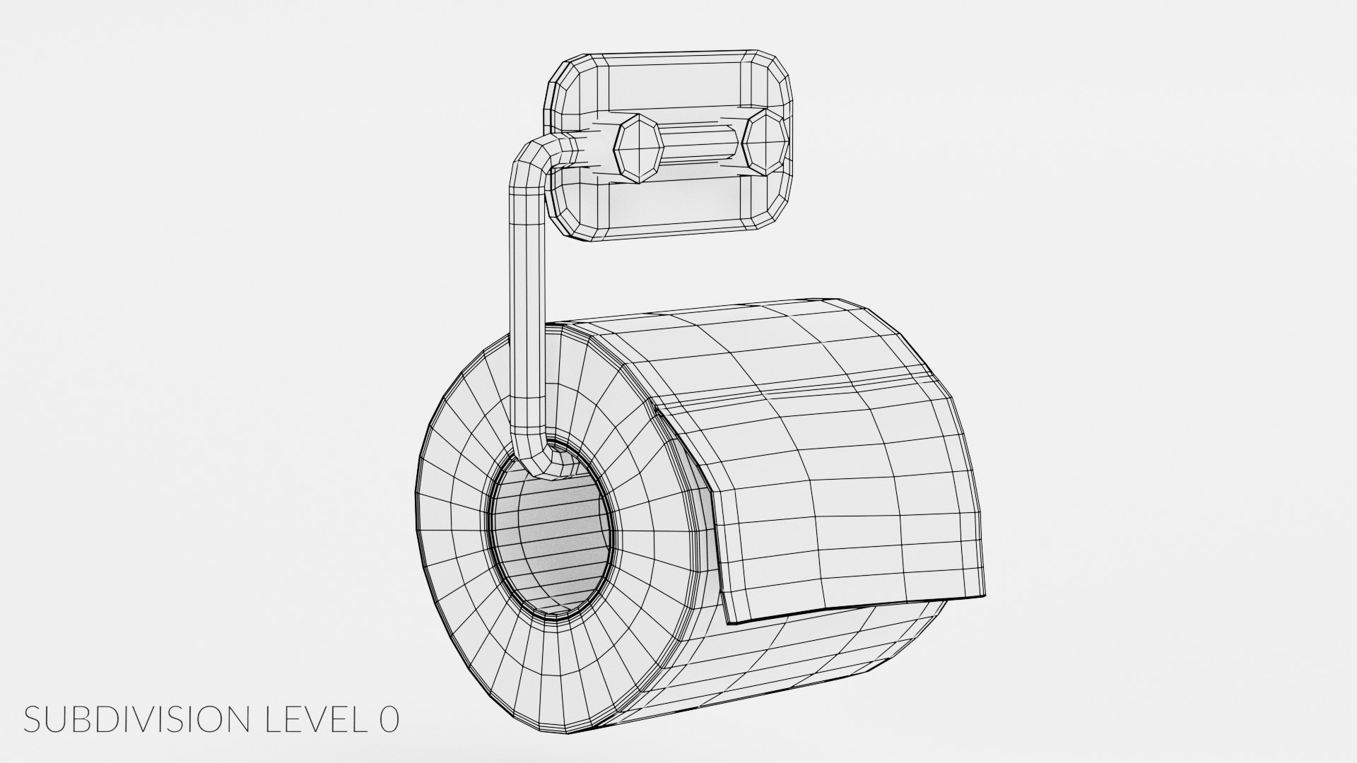 Toilet paper holder 3D - TurboSquid 1546904