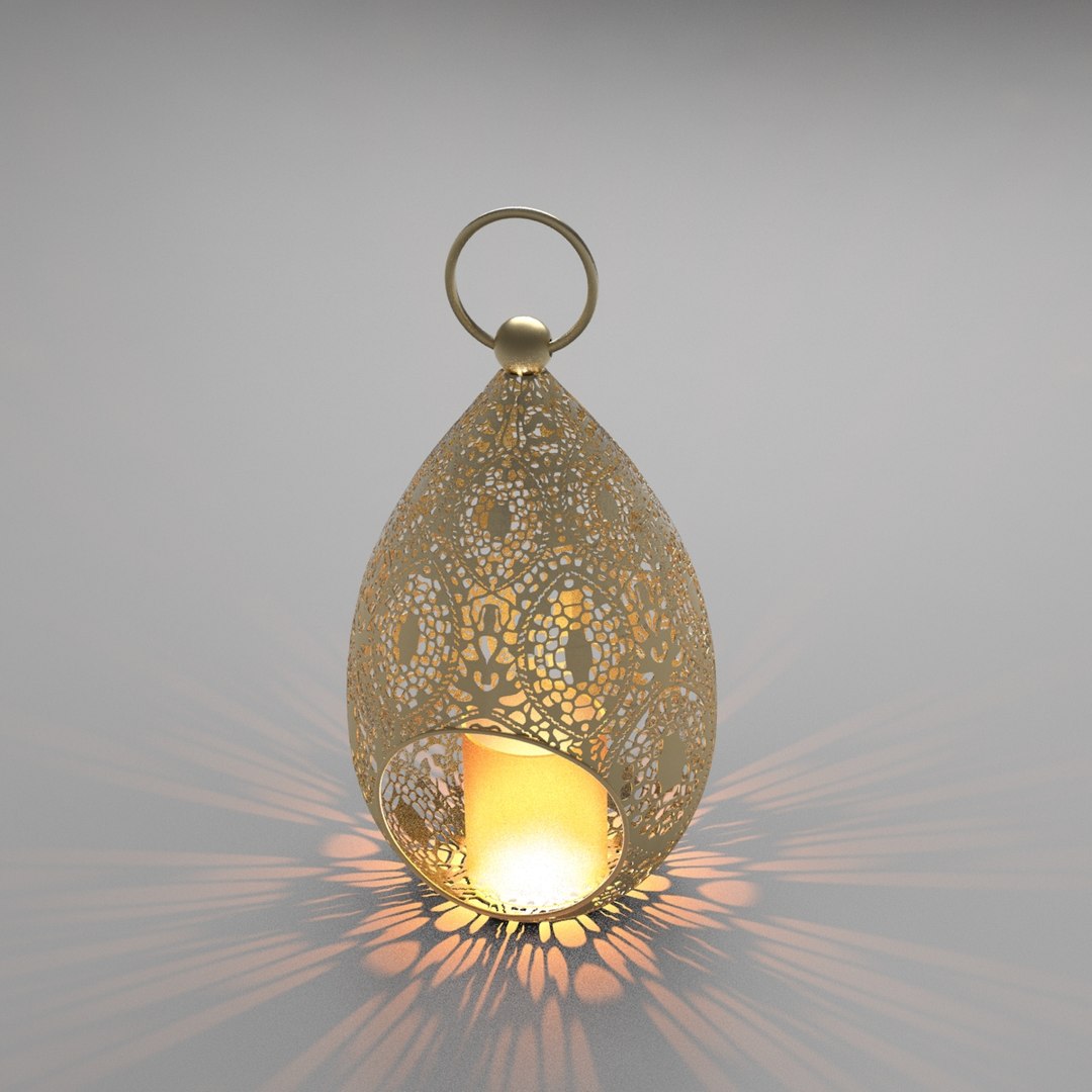 Moroccan Lamp 3d Max