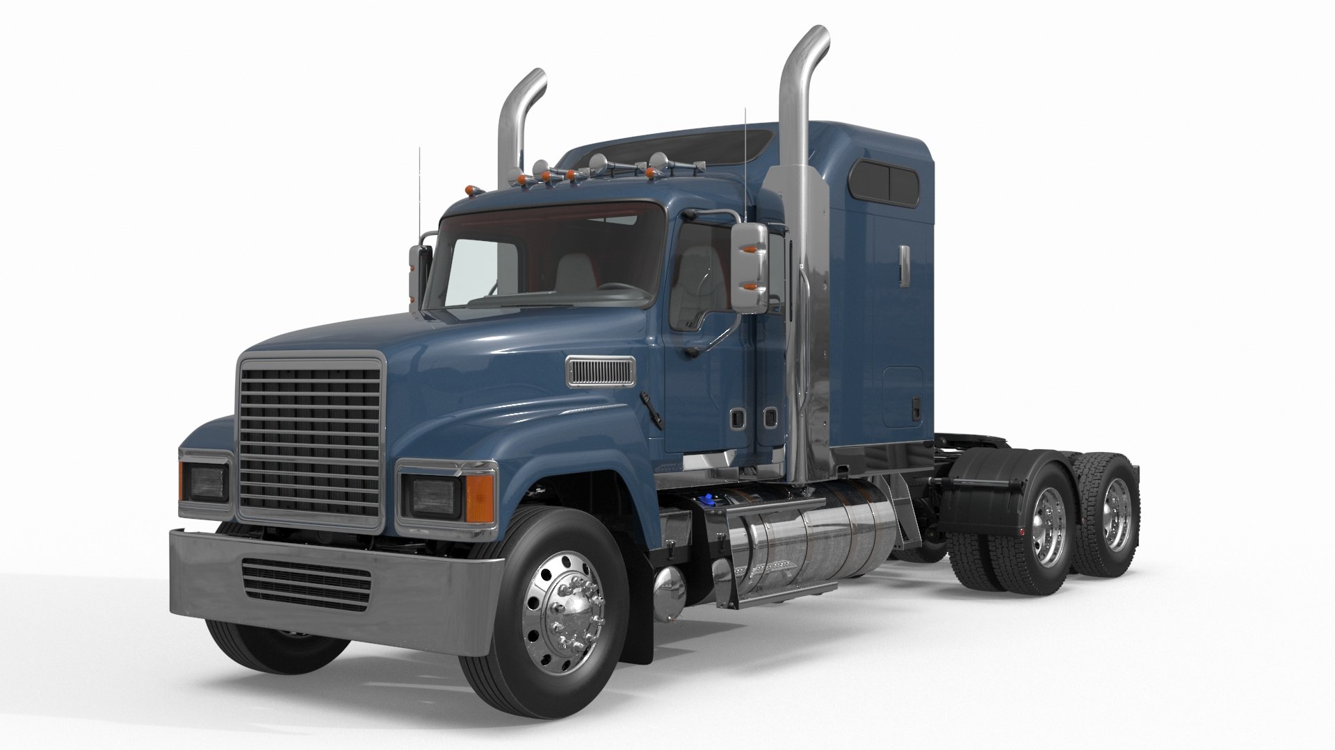 3D Freight Truck Simple Interior - TurboSquid 2295560