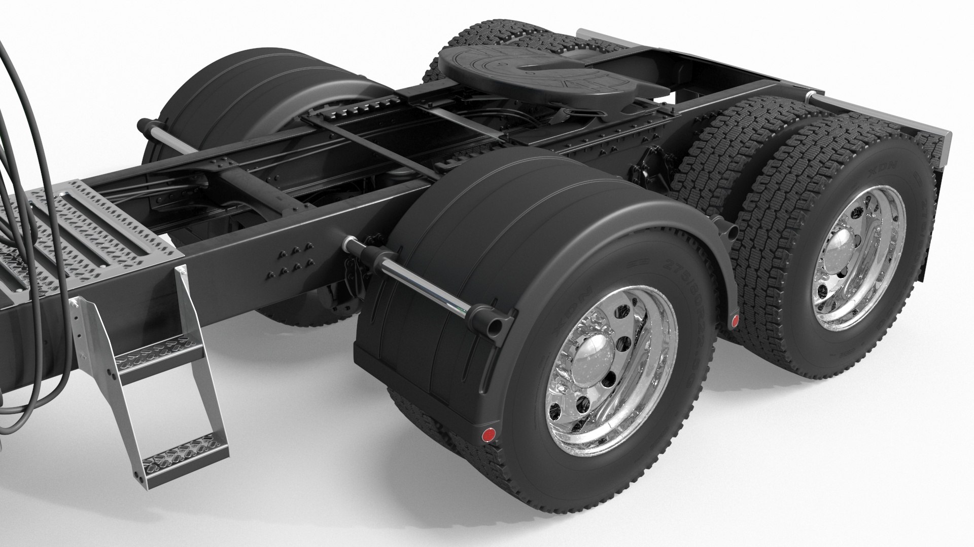 3D Freight Truck Simple Interior - TurboSquid 2295560