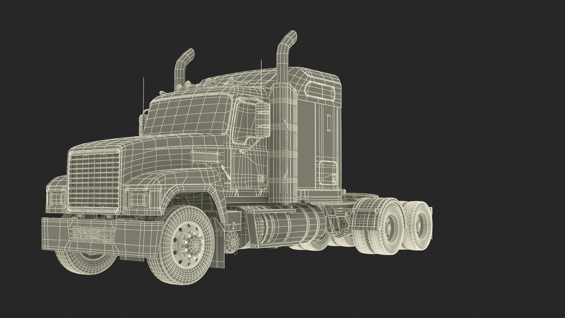 3D Freight Truck Simple Interior - TurboSquid 2295560