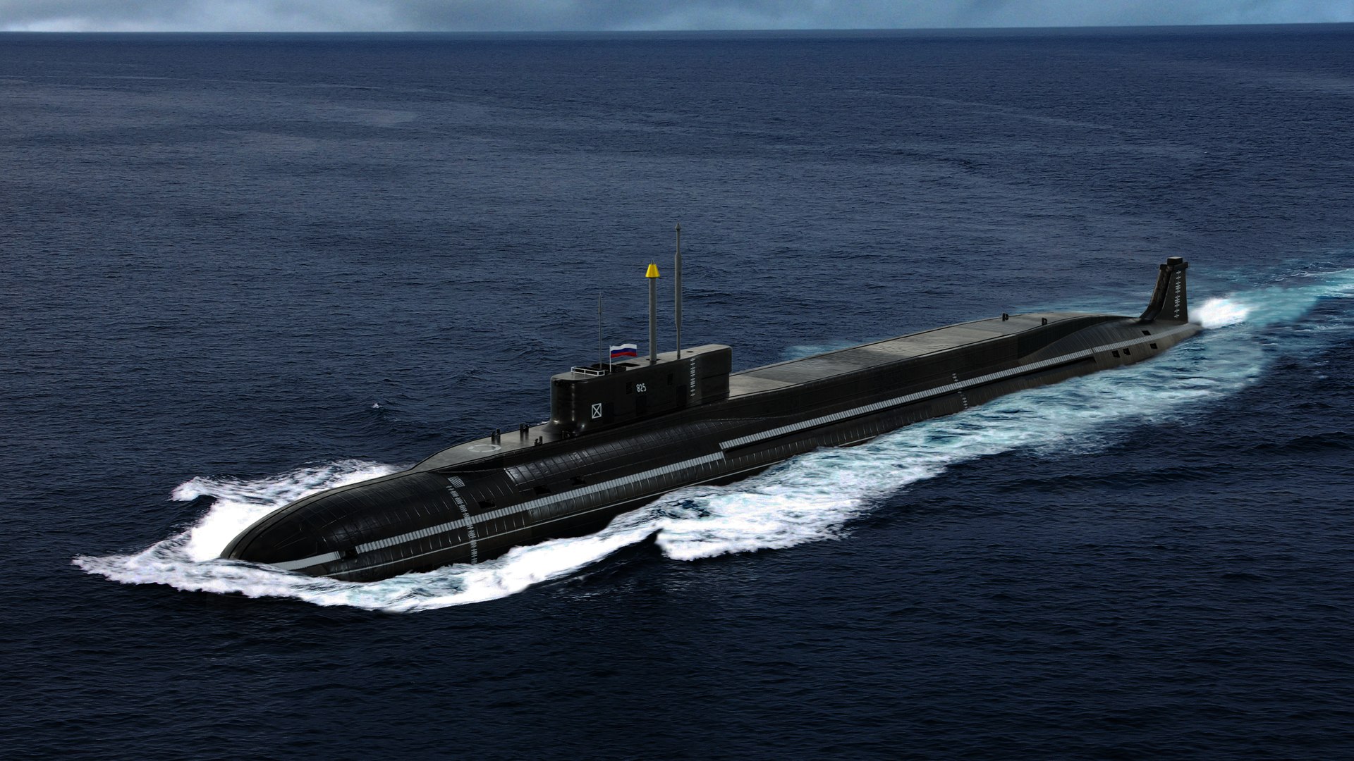 Knyaz vladimir borei-class submarine 3D - TurboSquid 1692615