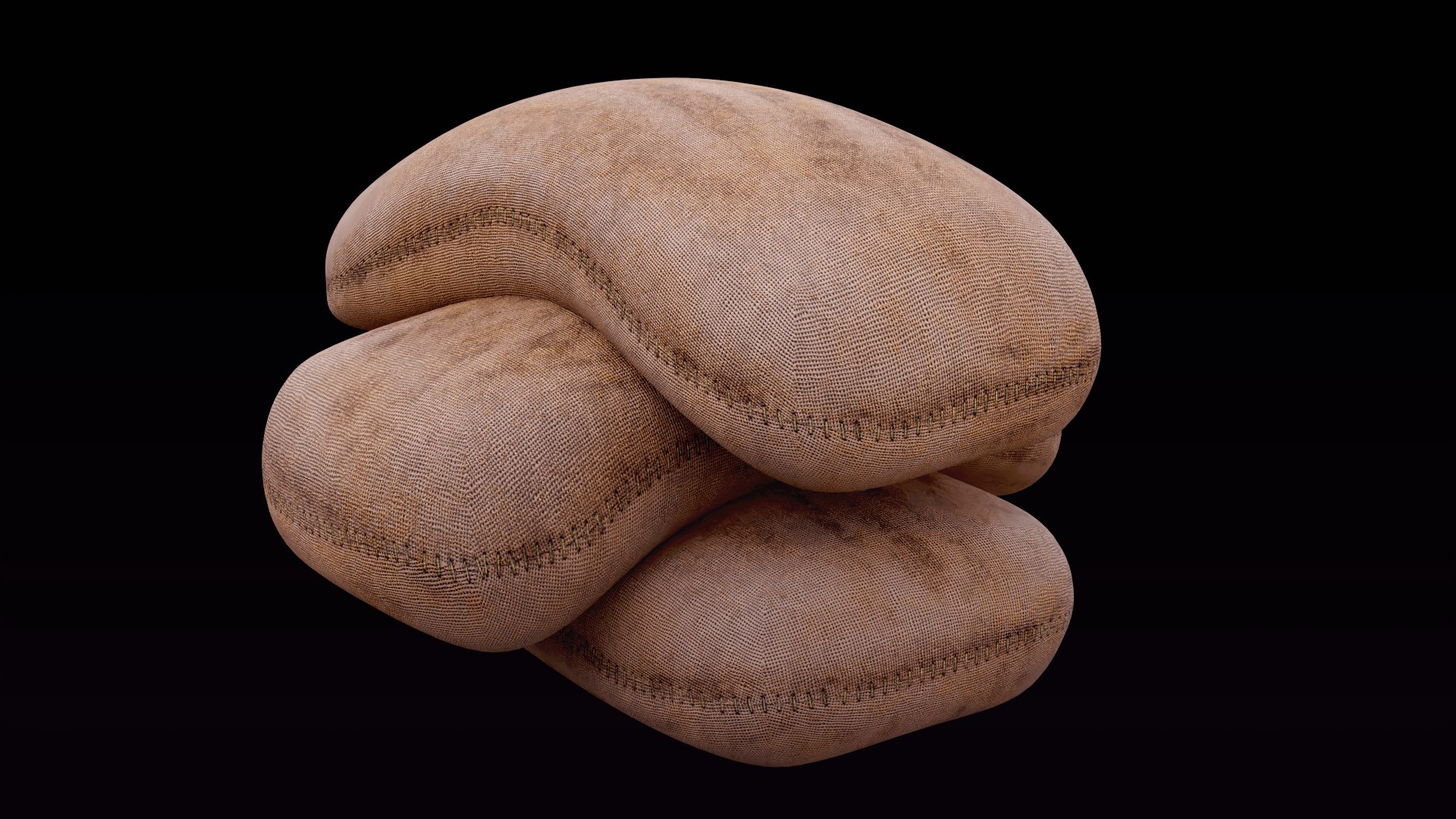 Burlap Sacks Pbr Low-poly 3D Model 3D Model - TurboSquid 2141085