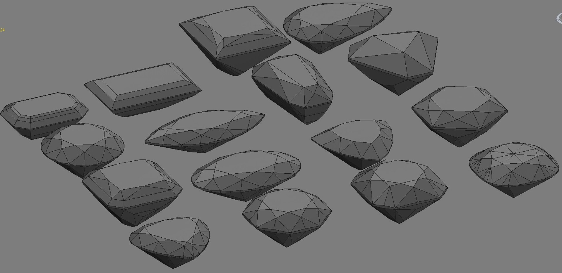 3D Gem Stones - TurboSquid 1199384