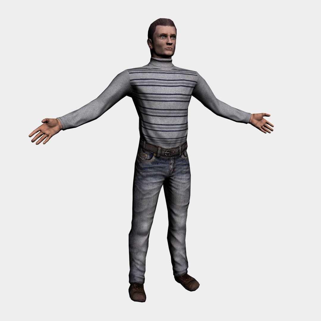 Man 3d Max
