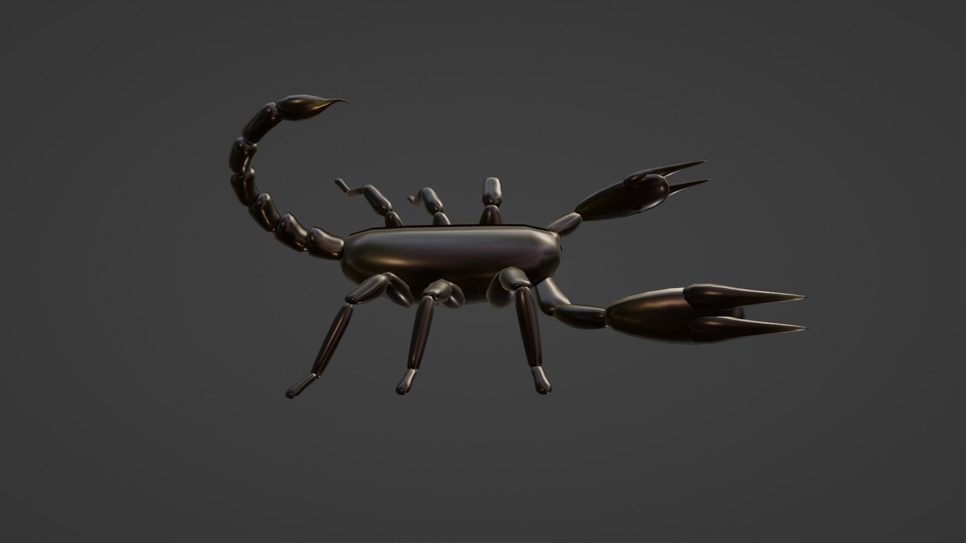 TEXTURED RIGGED AND ANIMATED SCORPION 3D Model - TurboSquid 2175446