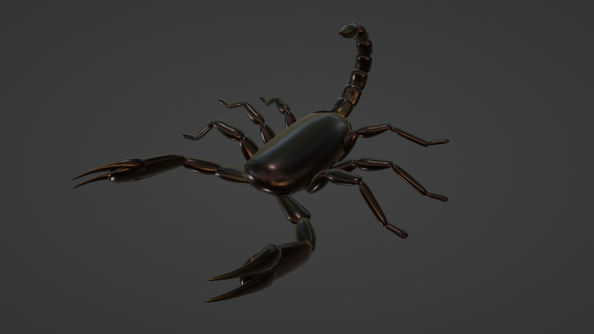 TEXTURED RIGGED AND ANIMATED SCORPION 3D Model - TurboSquid 2175446